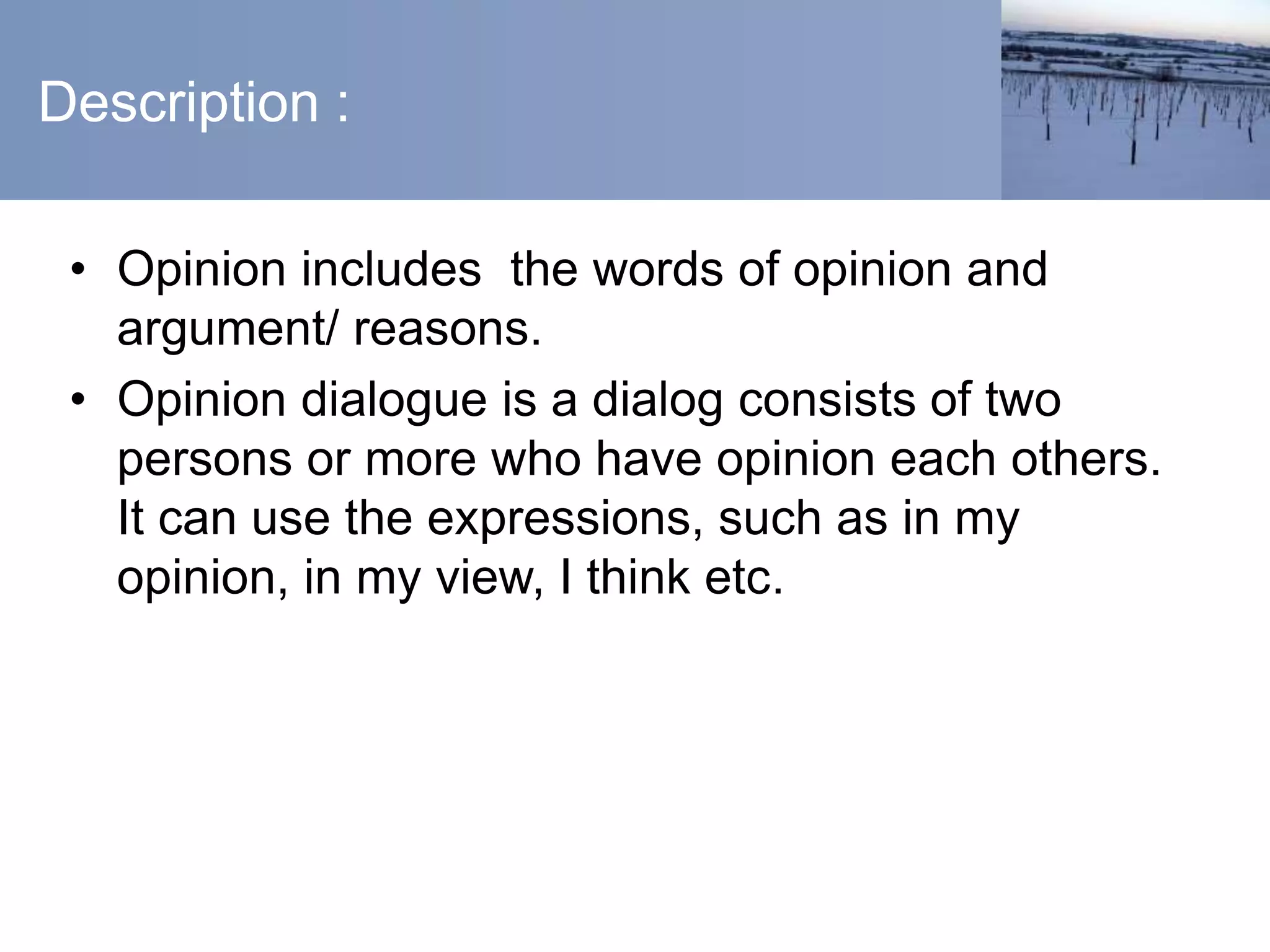 Expression (Asking and Giving opinion) | PPTX