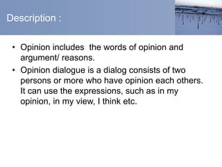 Expression (Asking and Giving opinion) | PPTX