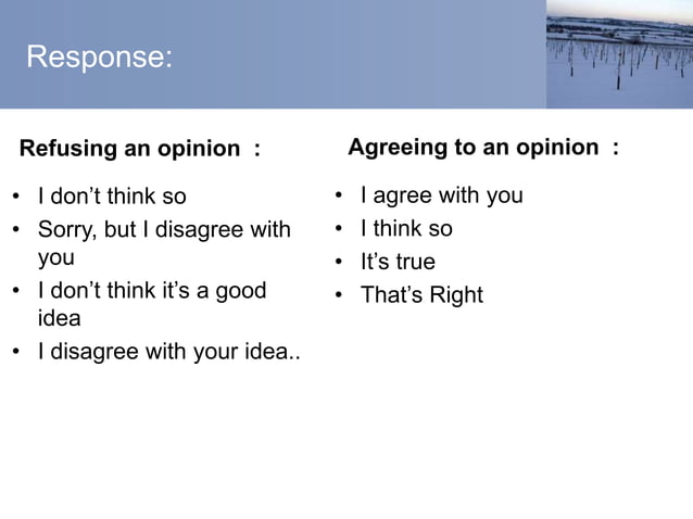 Expression (Asking and Giving opinion) | PPTX