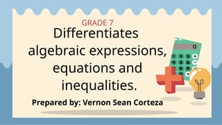 Expression-Equation-Inequality.pptx rrrrr | PPTX