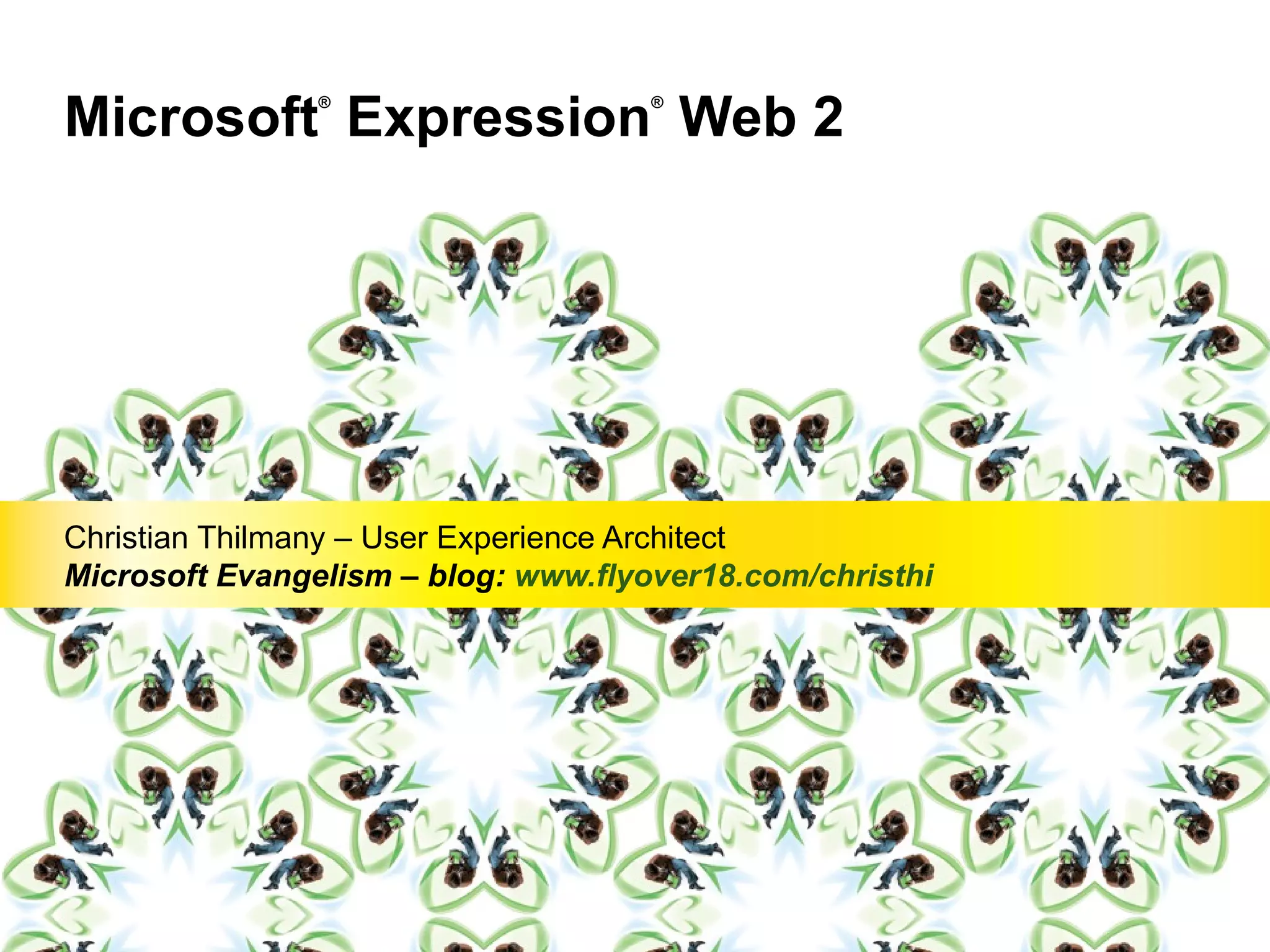 Expression Web 2 overview | PPT