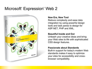 Expression Web 2 overview | PPT