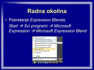 Expression blend | PPT | Free Download