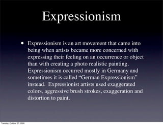 Expressionism | PPT