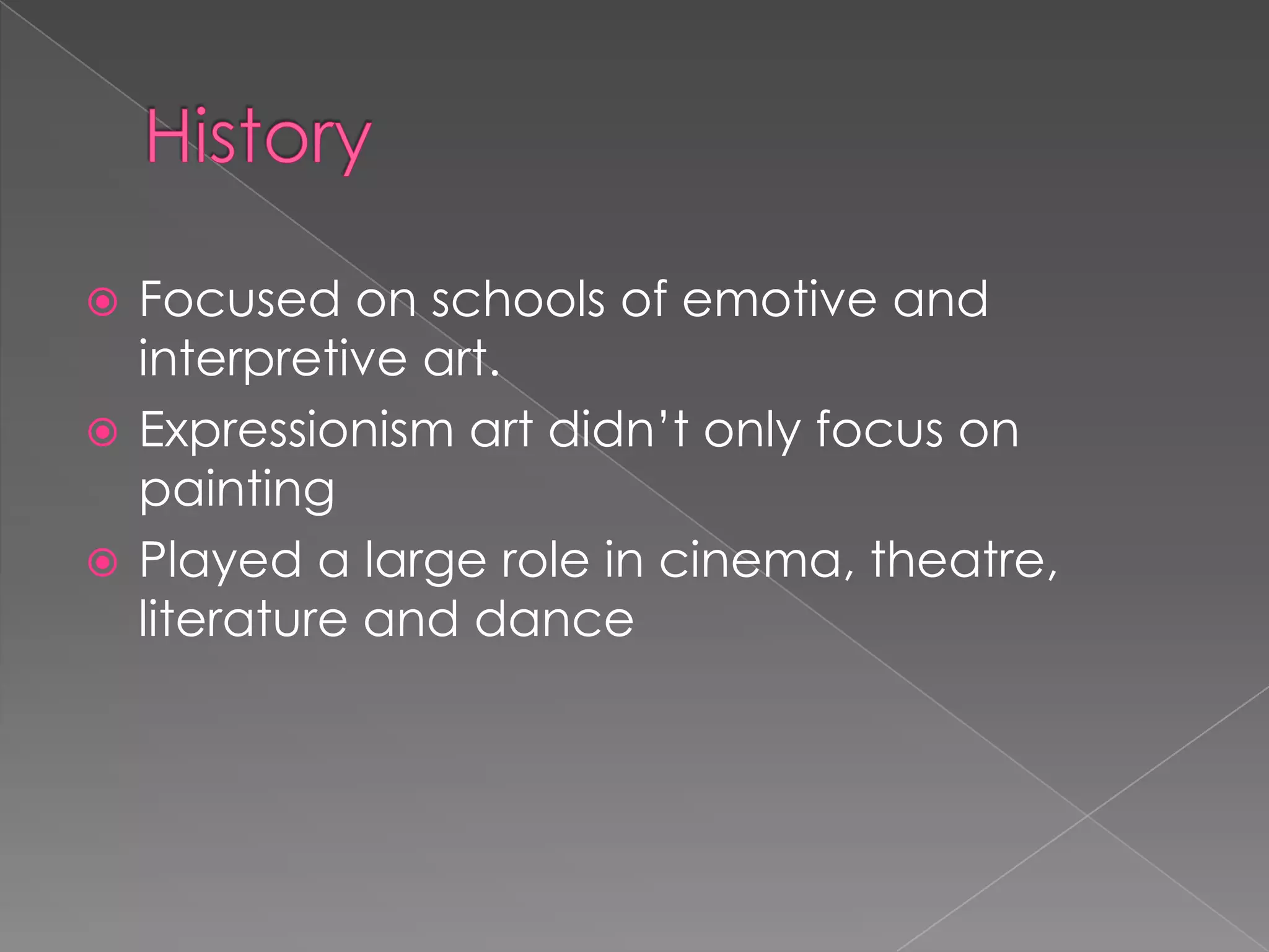 Expressionism | PPTX