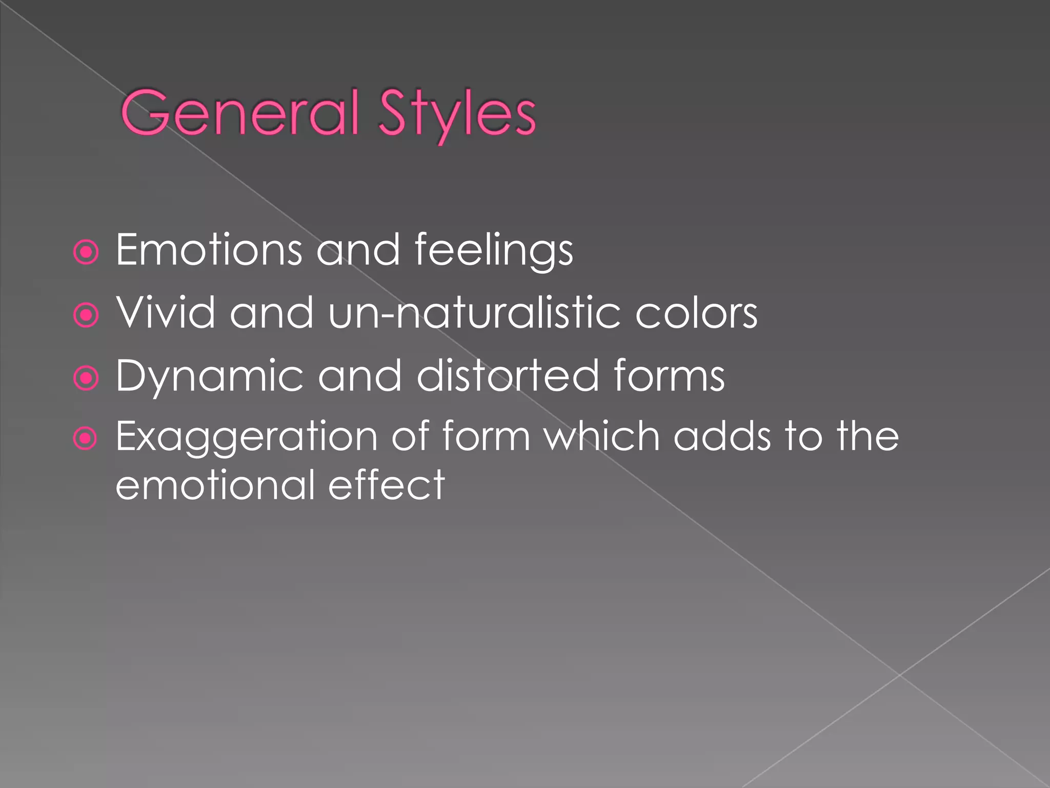 Expressionism | PPTX