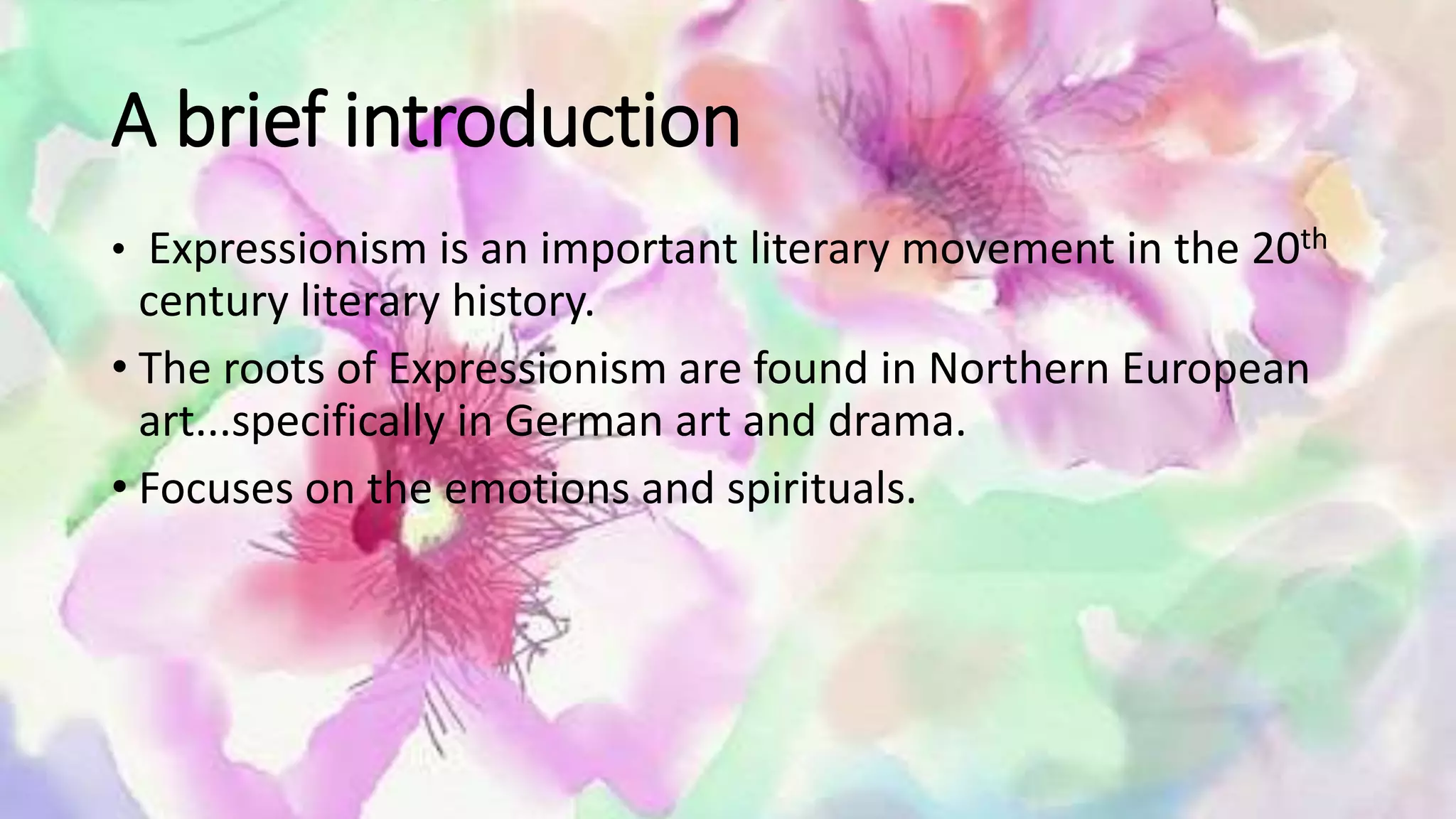 Expressionism | PPTX