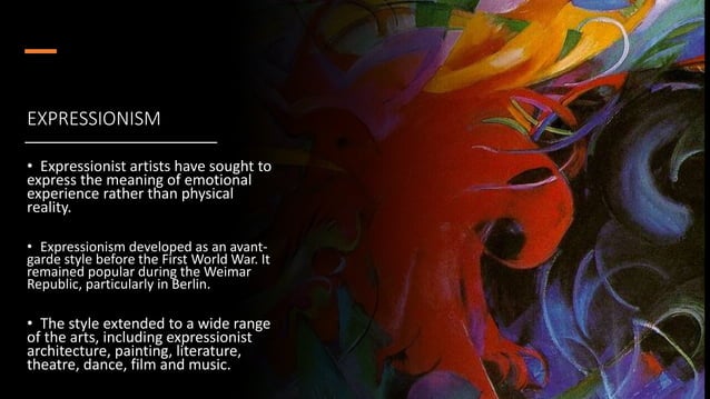 Expressionism | PPTX | Modern Art | Fine Art