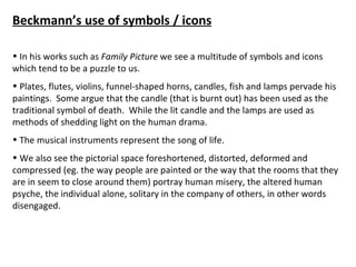 Expressionism Individuals Overview | PPT | Painting | Arts and Crafts