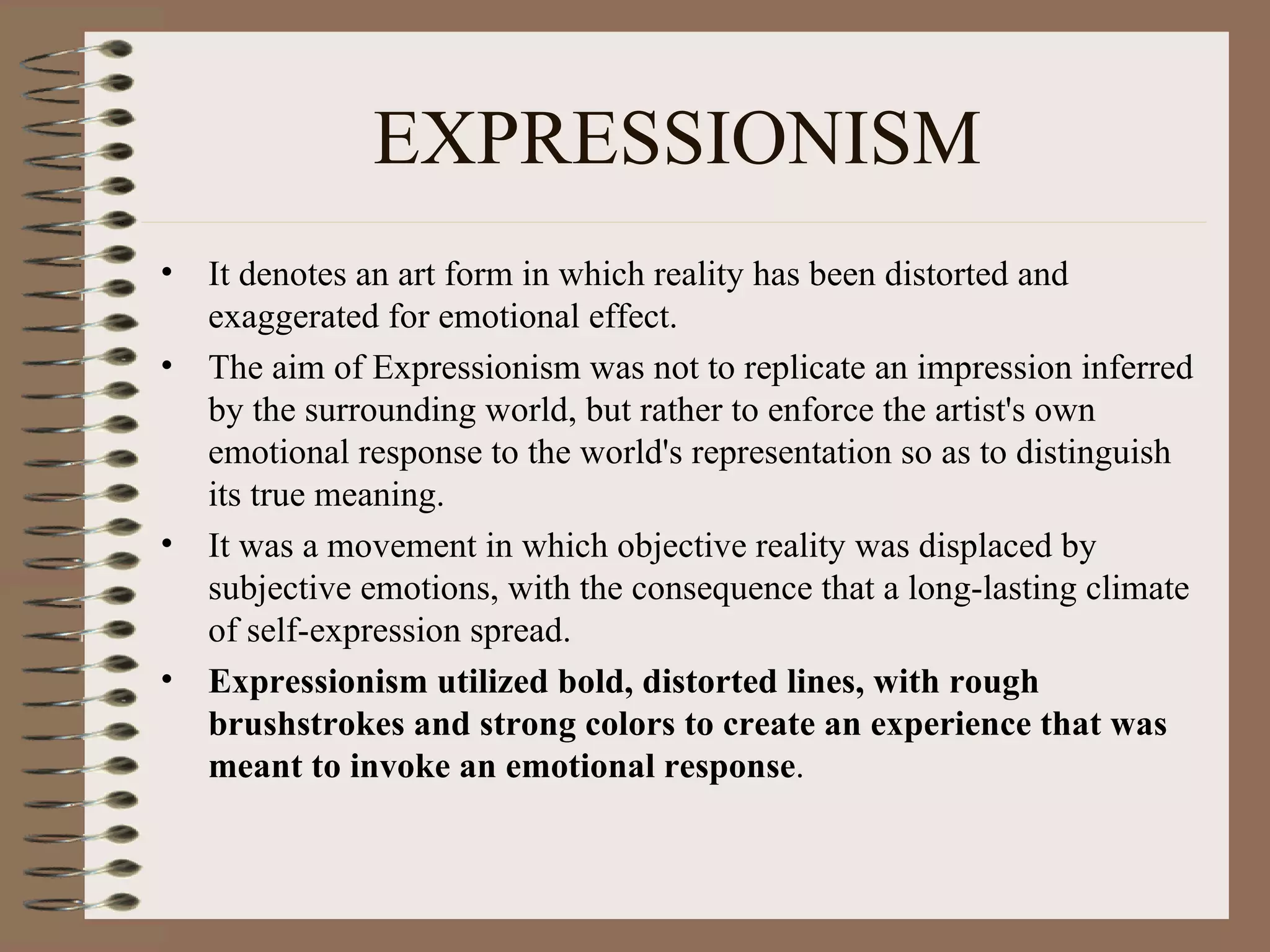 Expressionism Art Project | PPT | Modern Art | Fine Art