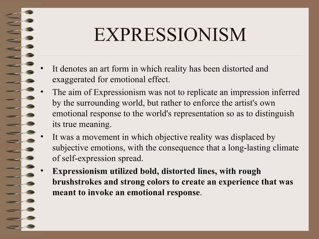 Expressionism Art Project | PPT | Modern Art | Fine Art