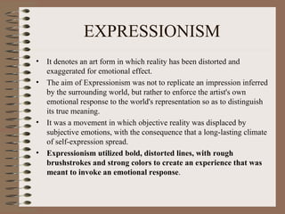 Expressionism Art Project | PPT