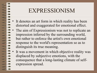 Expressionism Art Project | PPT | Modern Art | Fine Art