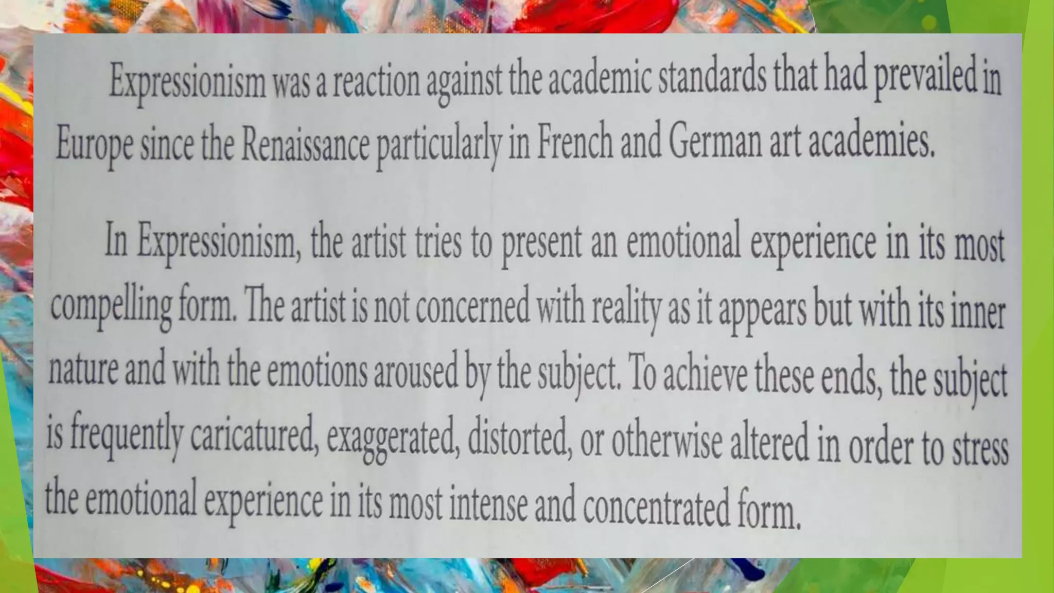 Expressionism in music | PPTX