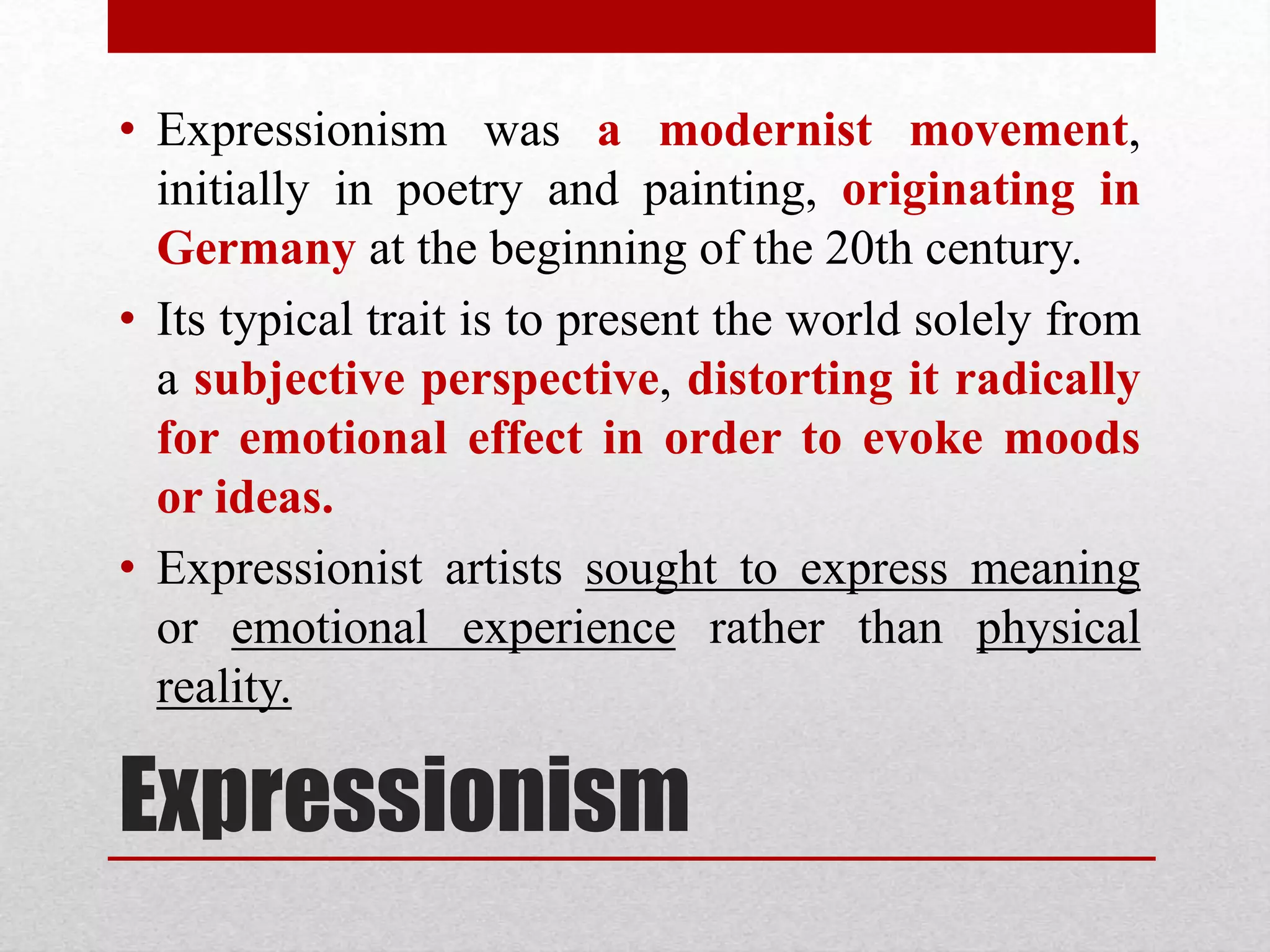 Expressionism Music.ppt