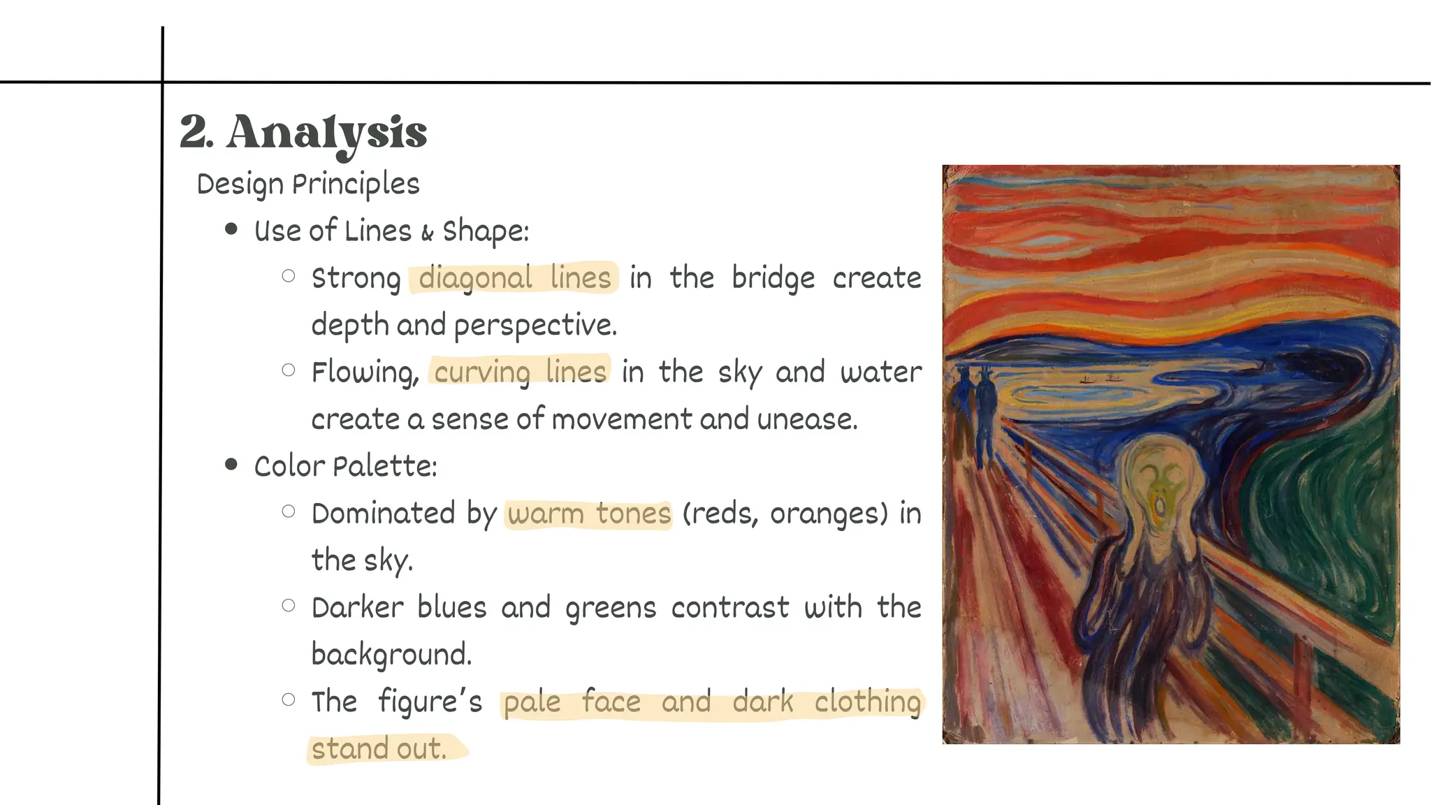 expressionism — the scream art appreciation | PPT