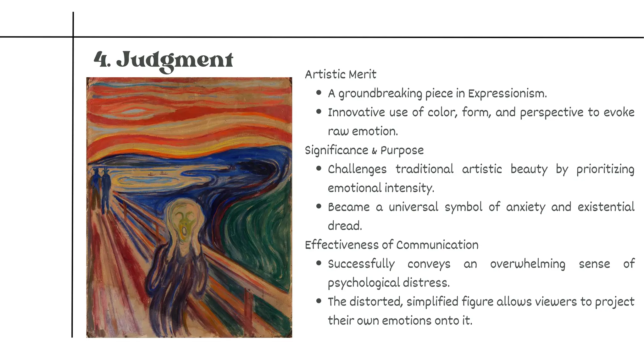 expressionism — the scream art appreciation | PPT