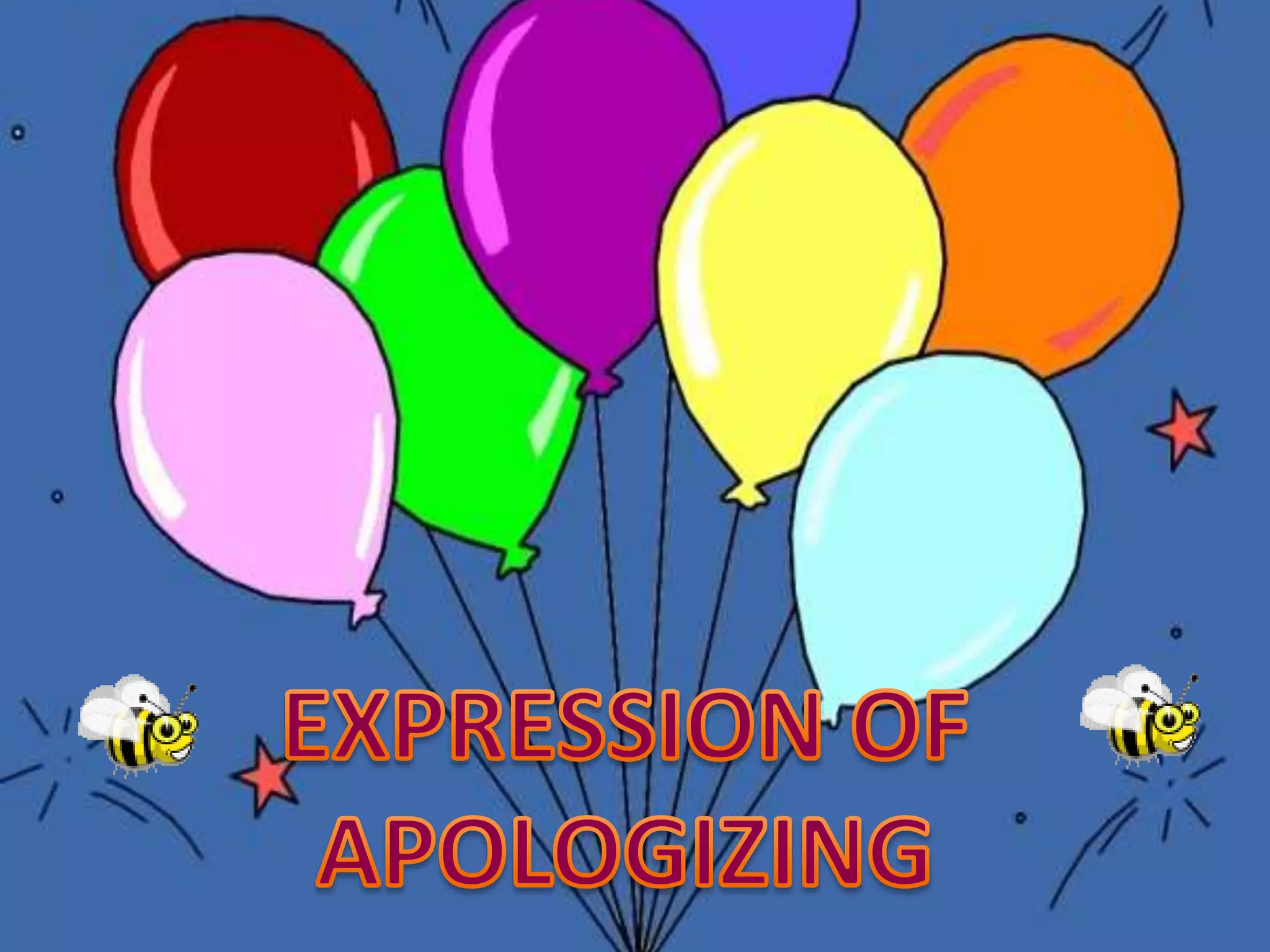 Expression of apologizing | PPTX