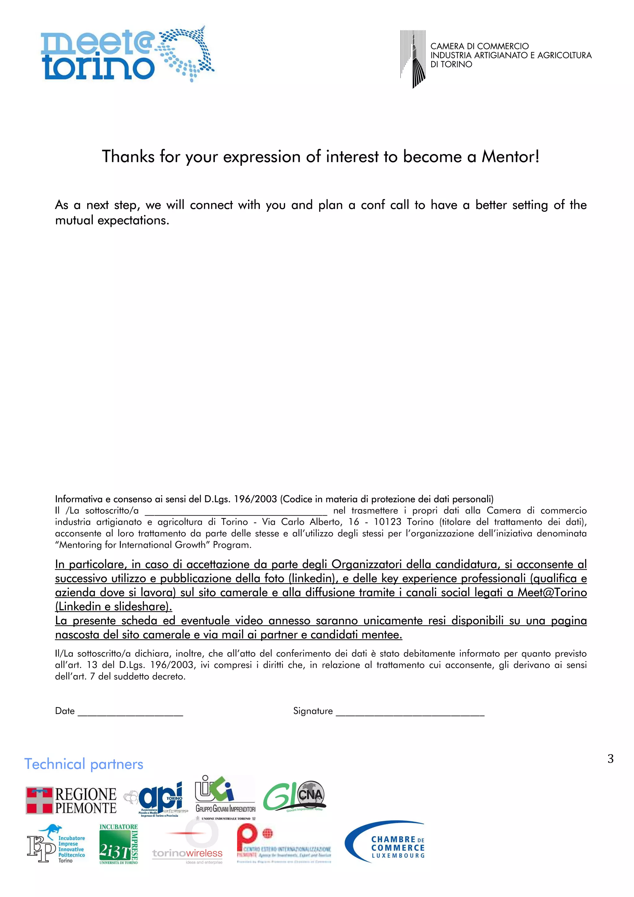 EXPRESSION OF INTEREST FORM (FILLABLE) FOR MENTOR -2016-2017 | PDF