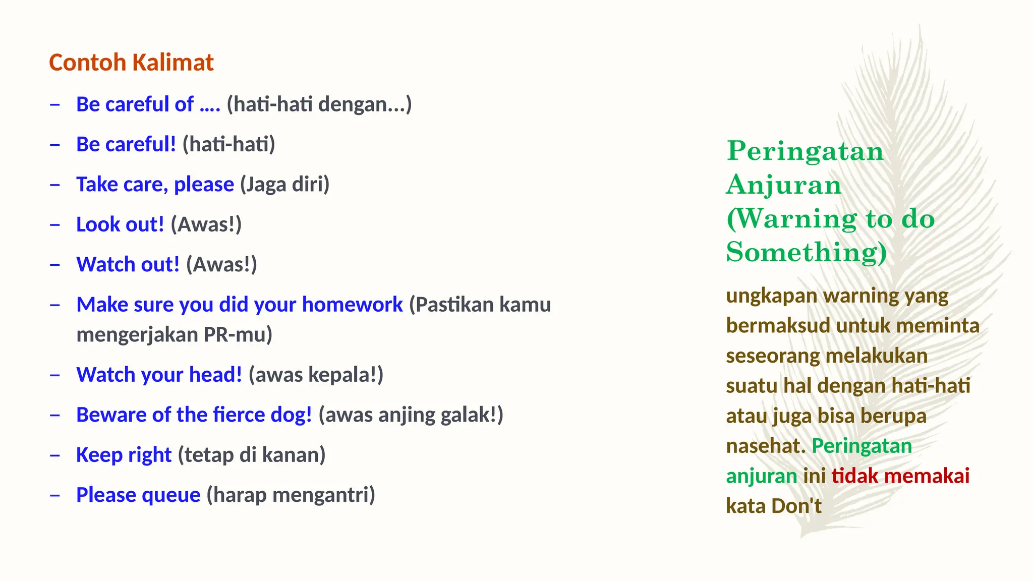 Expression of Warning English JHSMYS.pptx