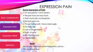 Expression Pain and Relief | PPTX