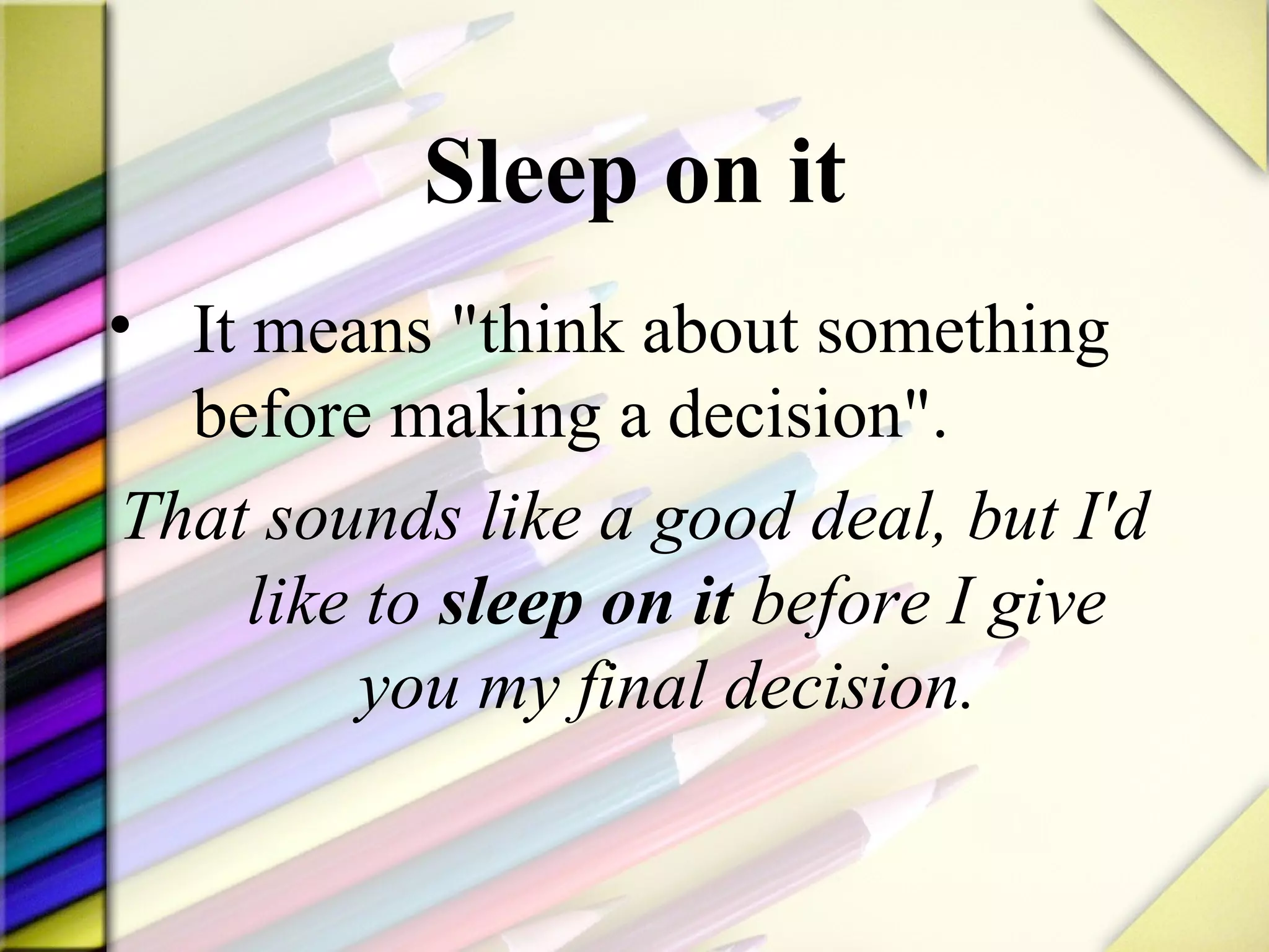 Common Expressions in English. | PPT