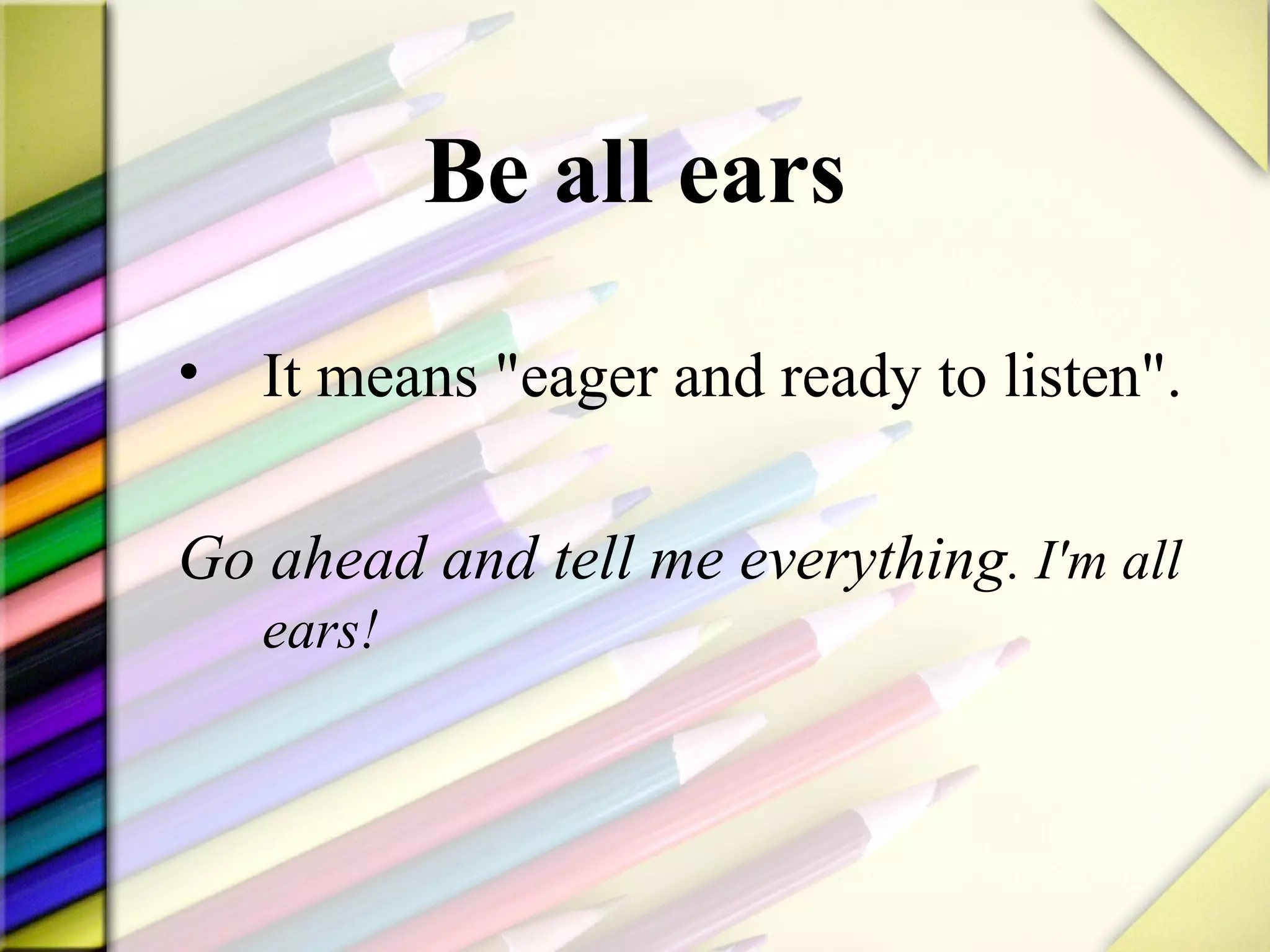 Common Expressions in English. | PPT