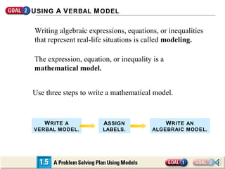 Expressions and equations | PPT