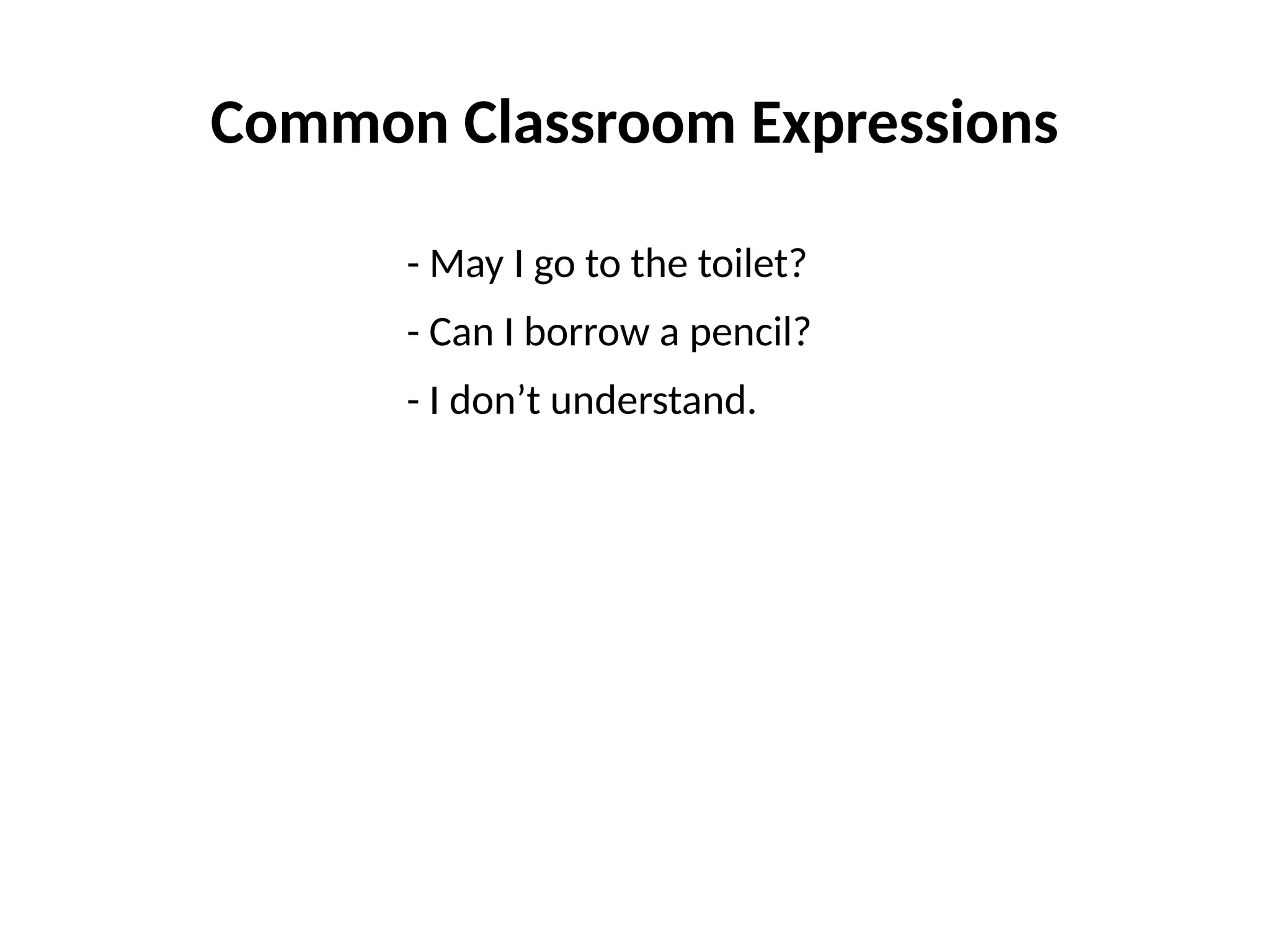 Expressions_at_School_SMP for beginners. | PPTX