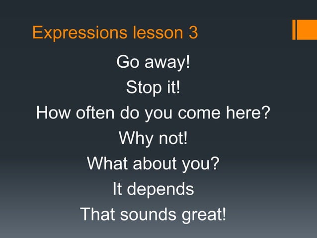 Units 1 to 4 daily English expressions to communicate | PPTX