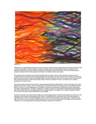 Expressions in plaster lesson plan | PDF