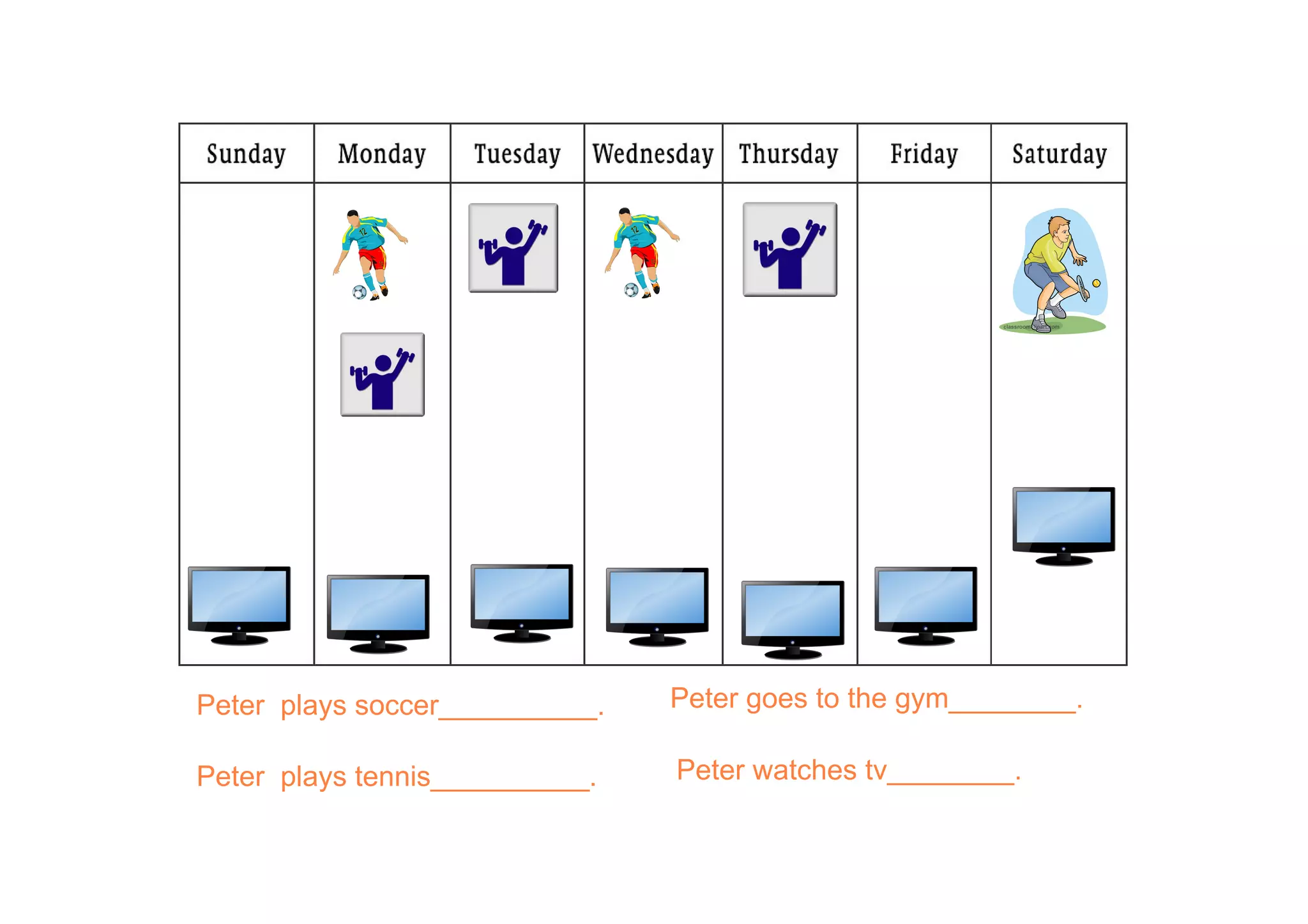 Expressions of frequency-exercise | PPT