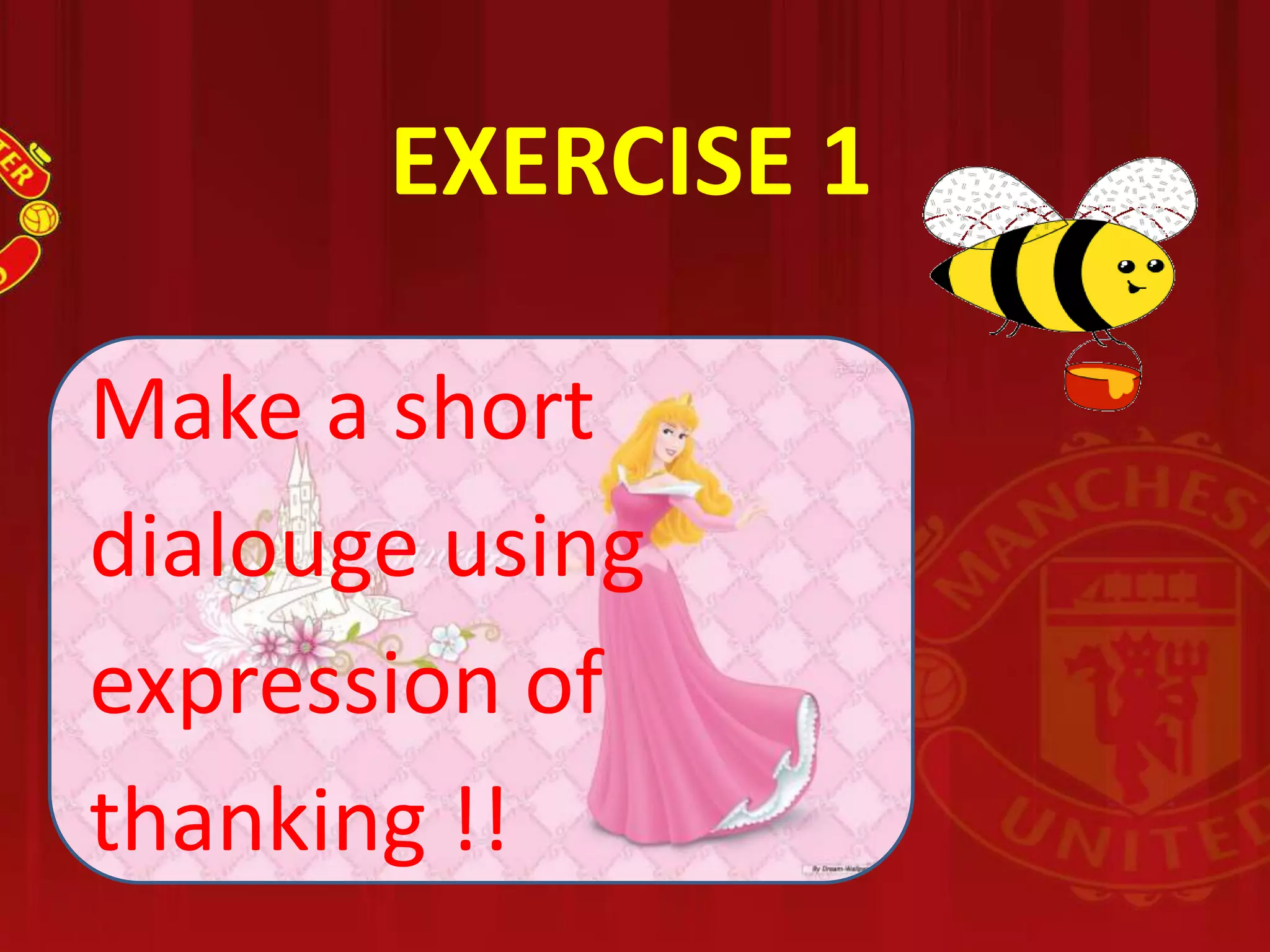 Expressions of thanking | PPTX