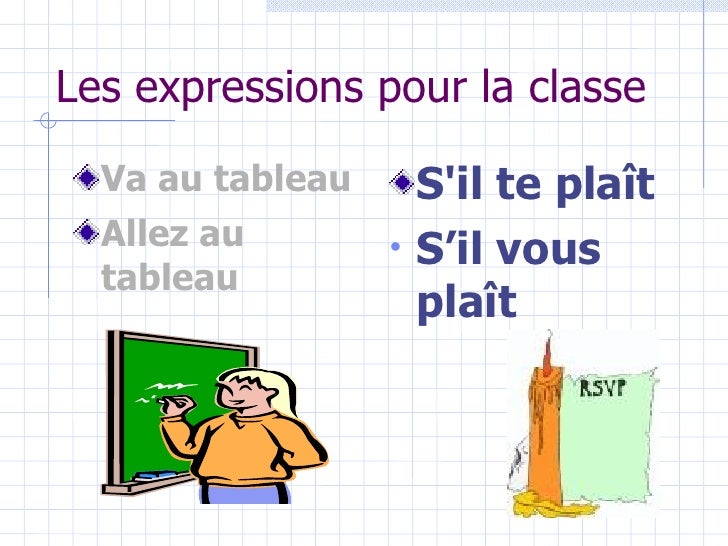 Phrases utiles en classe