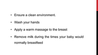Expression and storage of breast milk | PPTX