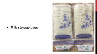 Expression and storage of breast milk | PPTX