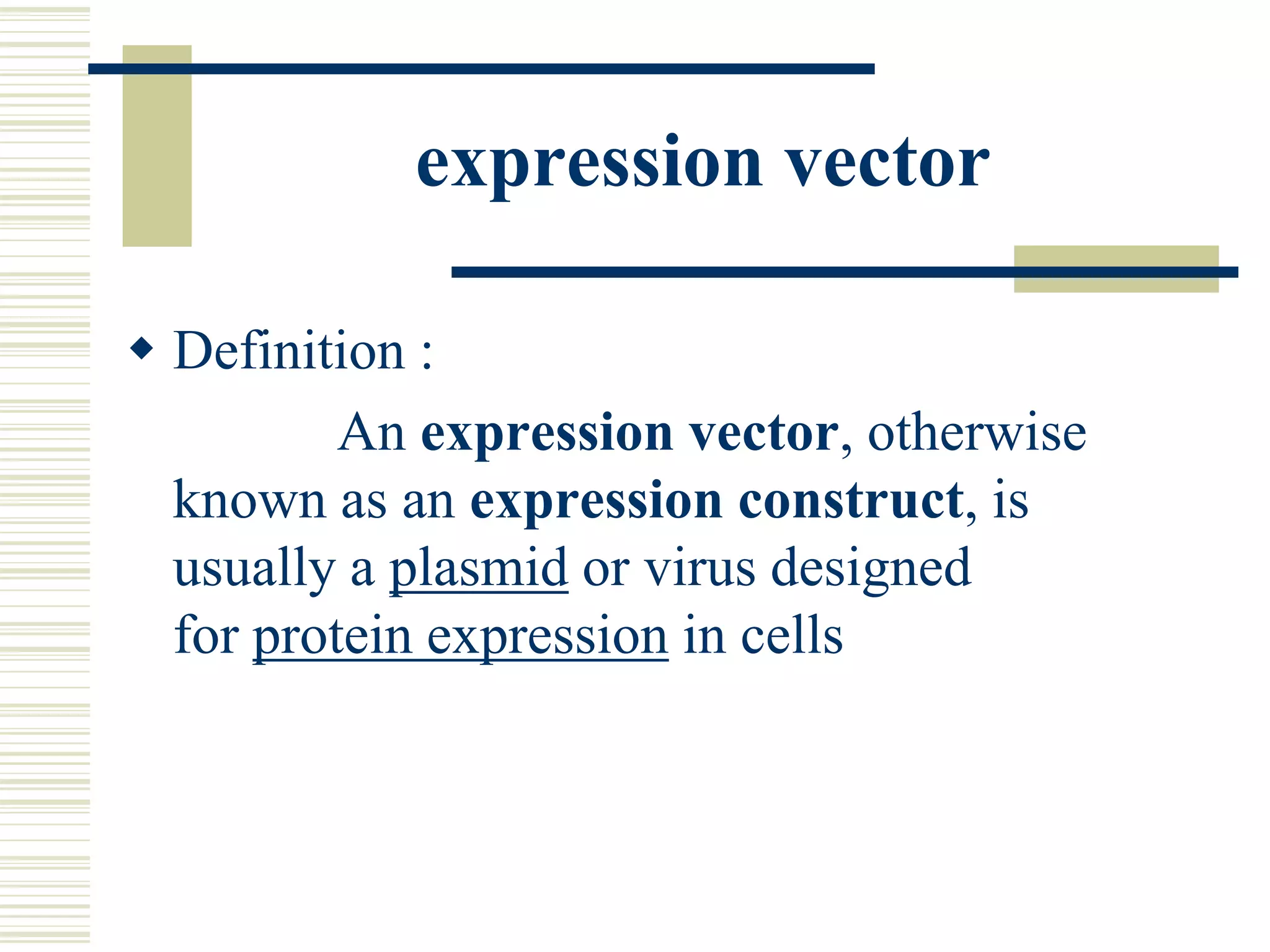 Expression system final | PPTX