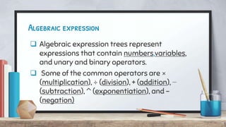 Expression tree | PPTX