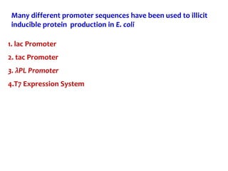 Expression vectors | PPTX