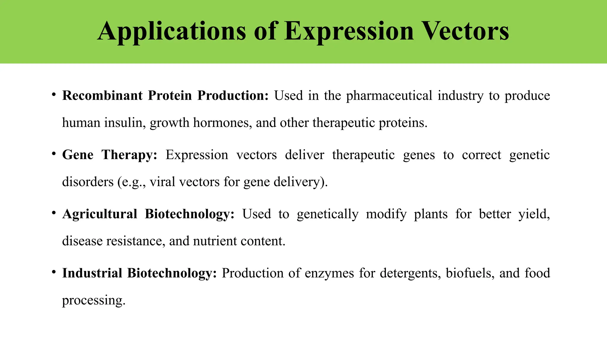 Introduction to Expression vectors.pptx