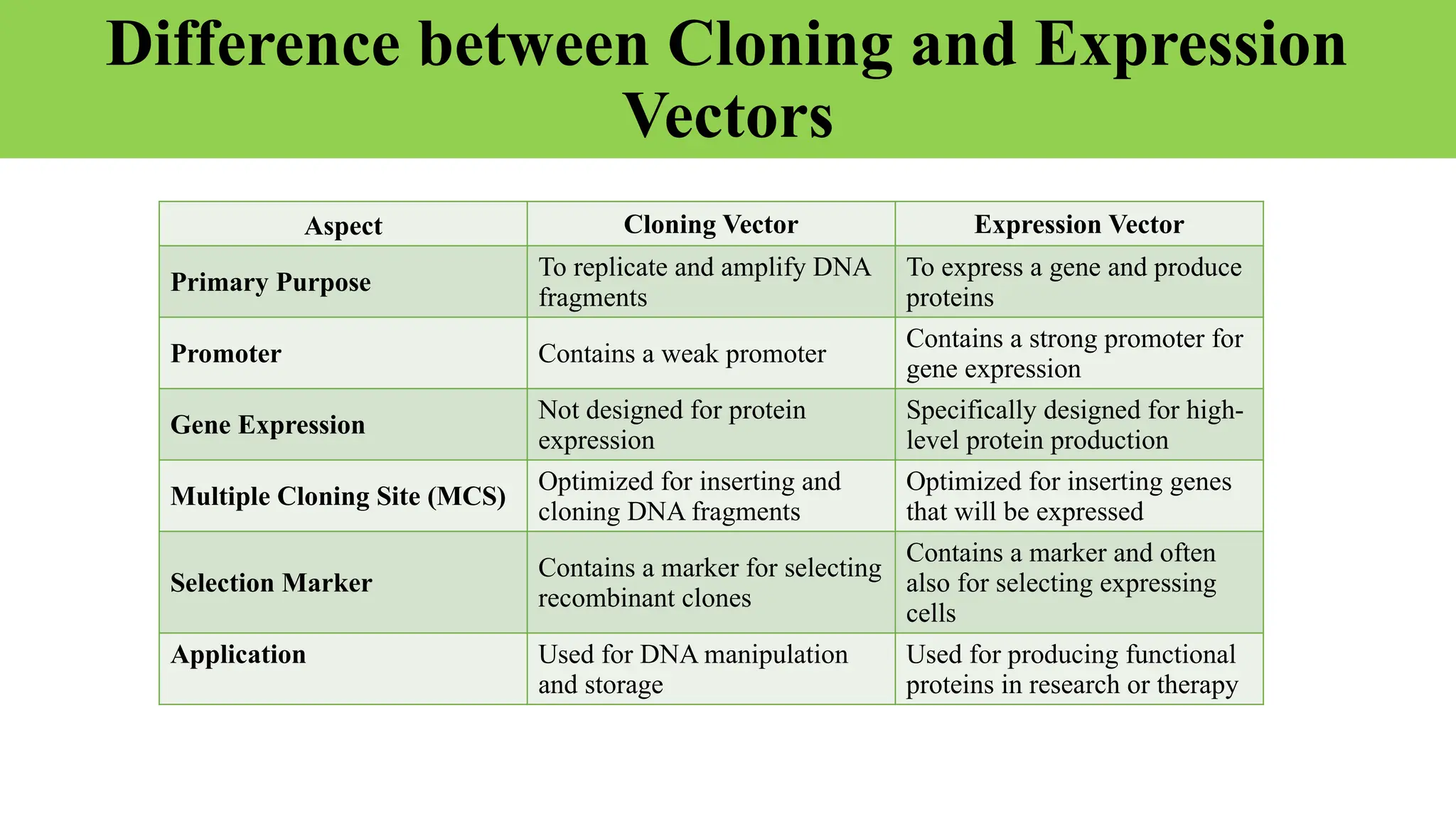Introduction to Expression vectors.pptx