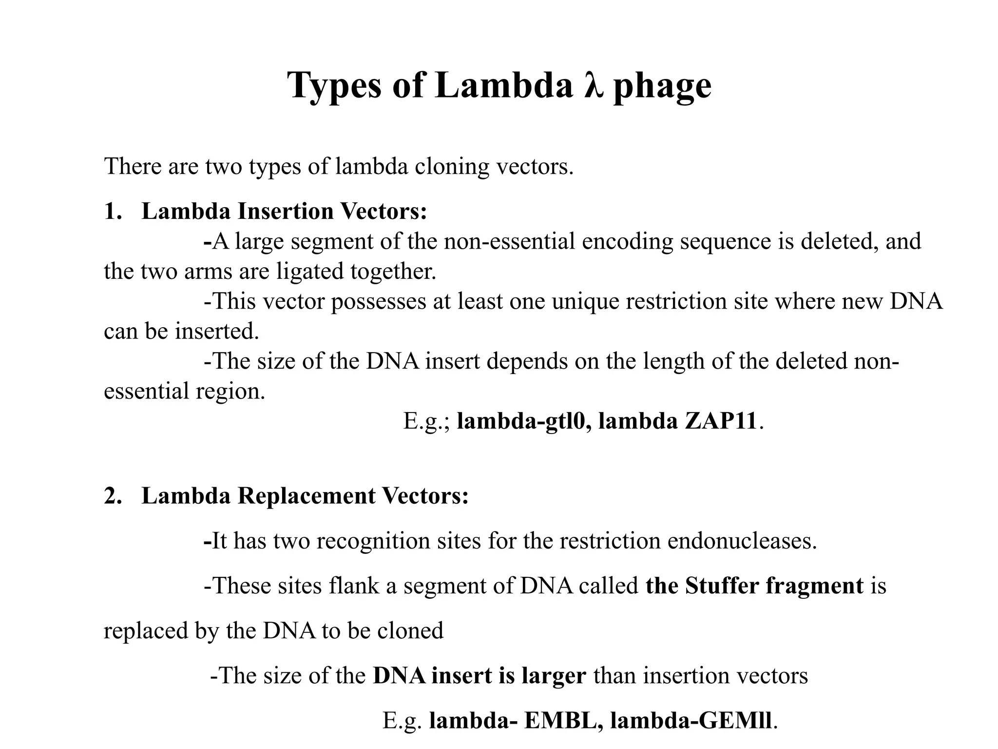 EXPRESSION VECTORS and bacteriophage vectors.pptx