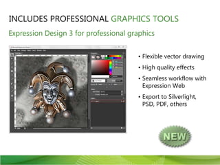 Introducing the new features in Expression Web 3 | PPTX | Web Design ...