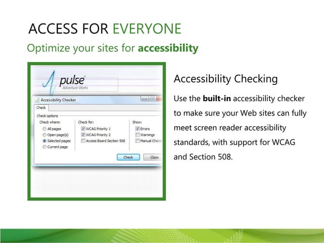 Introducing the new features in Expression Web 3 | PPTX | Web Design ...