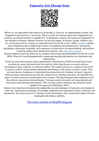 Expressive Essay Topics | PDF