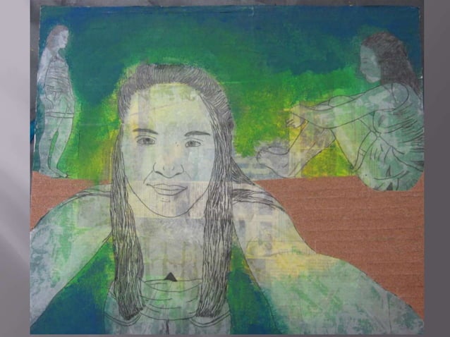 Expressive self portraits | PPTX | Painting | Arts and Crafts