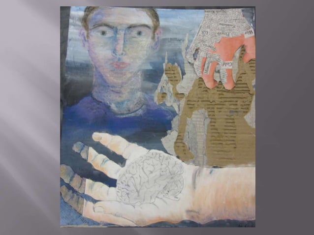 Expressive self portraits | PPTX | Painting | Arts and Crafts