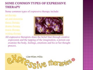 Expressive therapy | PPT