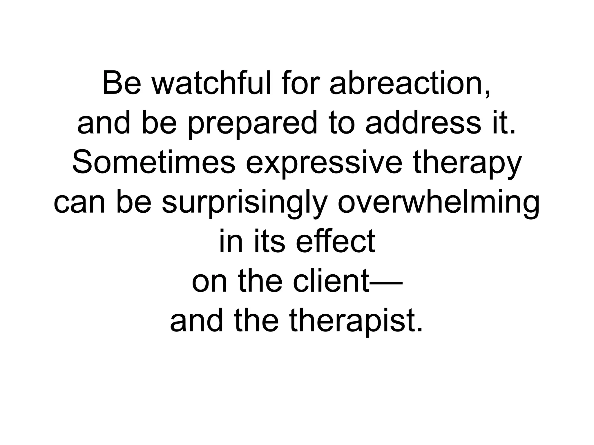 Expressive therapy | PPTX
