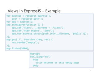 Express js | PPTX